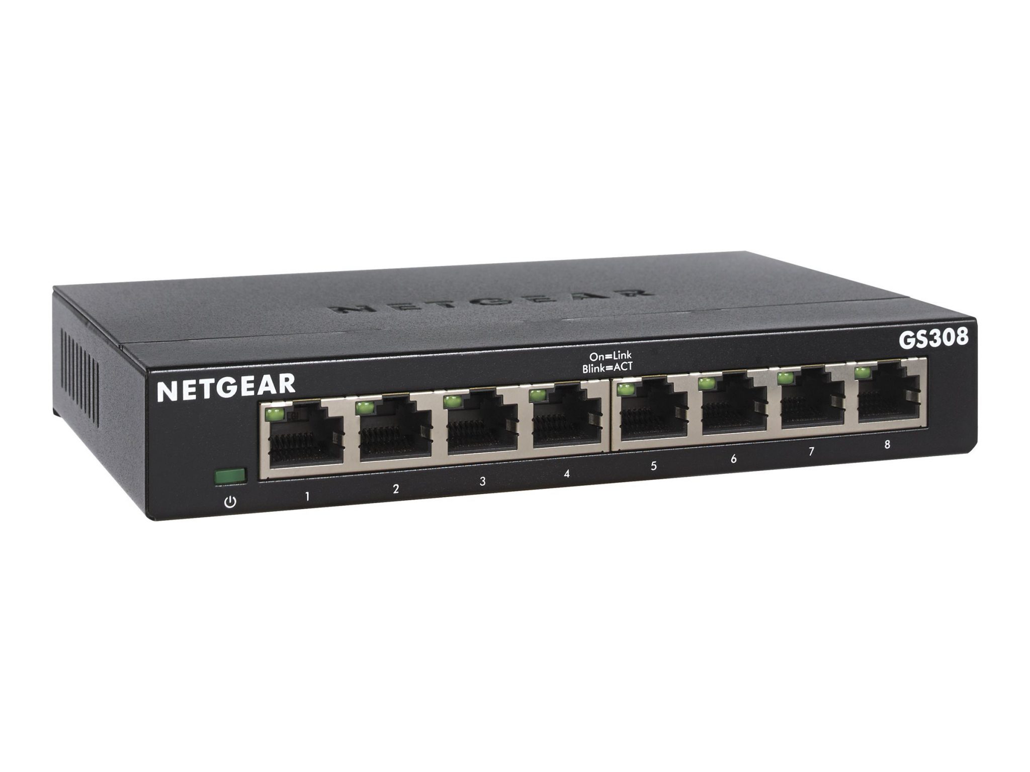 Netgear 8 Port Gigabit Switch - Vision Point - Media, Data, Security ...